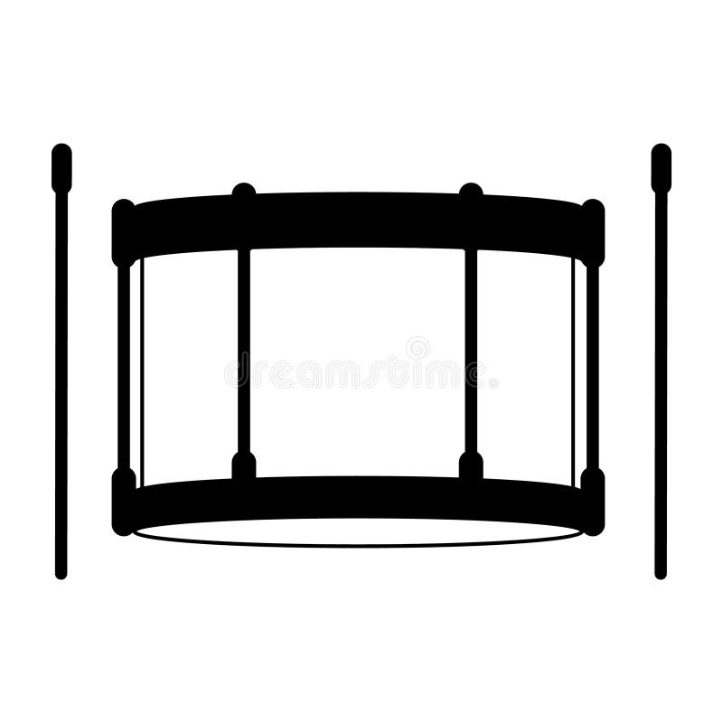 Snare Drum. Vector Illustration Decorative Design Stock Vector ...