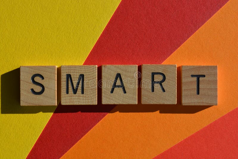 Smart, Business Acronym in 3D Wooden Alphabet Letters Stock Photo ...