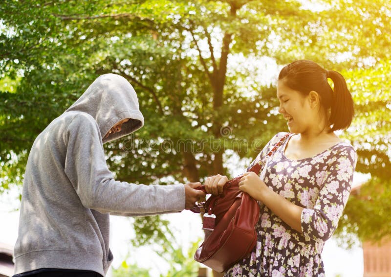 Thieft stock image. Image of snatcher, woman, stealing - 90104625