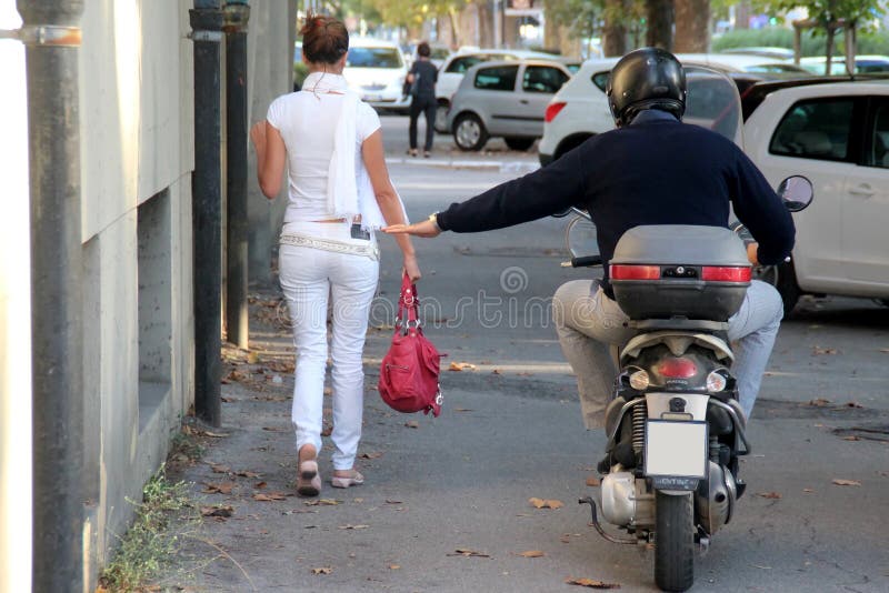 Snatching editorial stock image. Image of stealing, robbery - 26758294