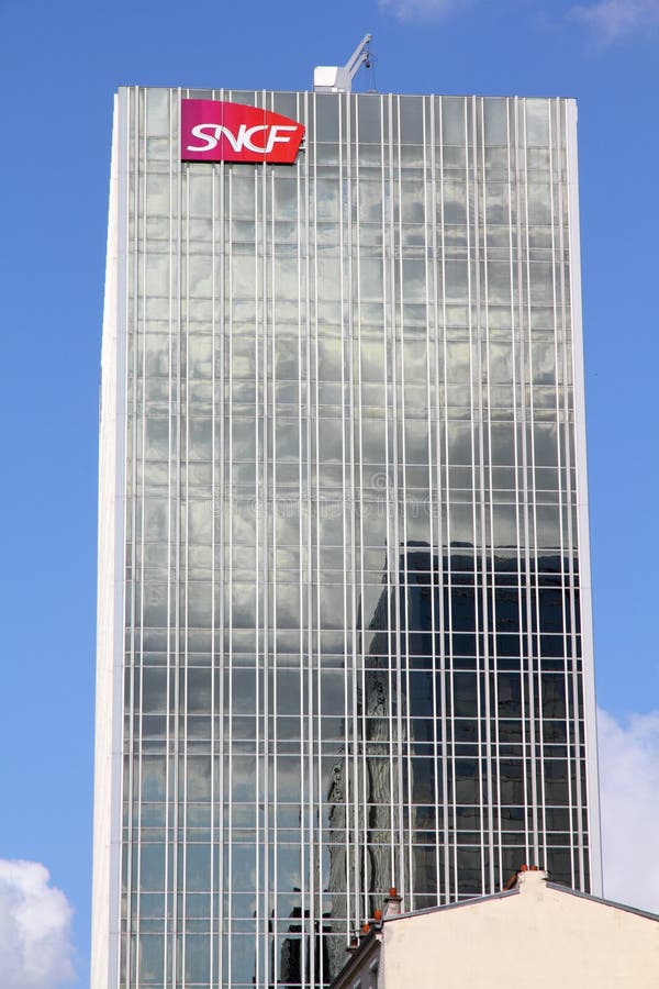 SNCF building editorial stock image. Image of sncf, contemporary - 21442004