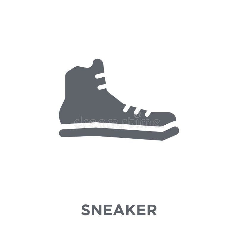 Sneaker Icon from Collection. Stock Vector - Illustration of line ...