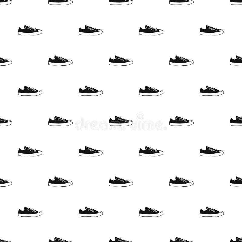 Sneaker Pattern Seamless. Sneakers Background. Sports Shoes Texture ...