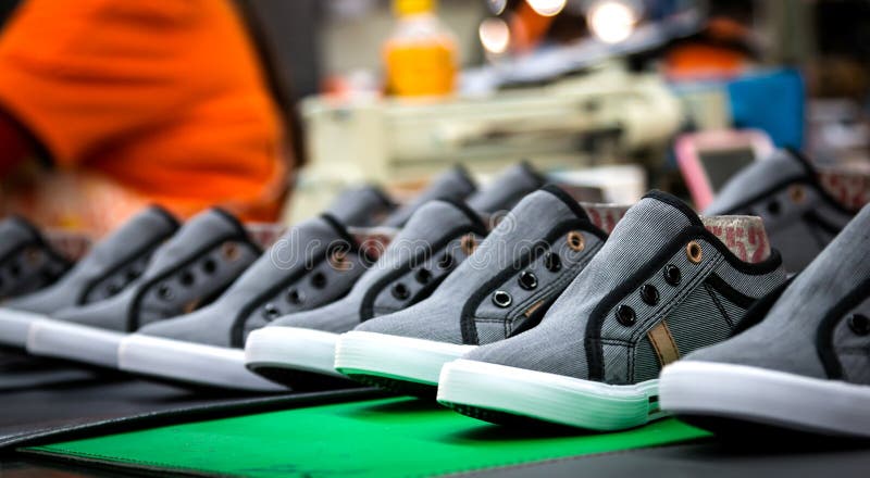 Sneaker shoe stock image. Image of shoemaker, manufacturing - 49204579