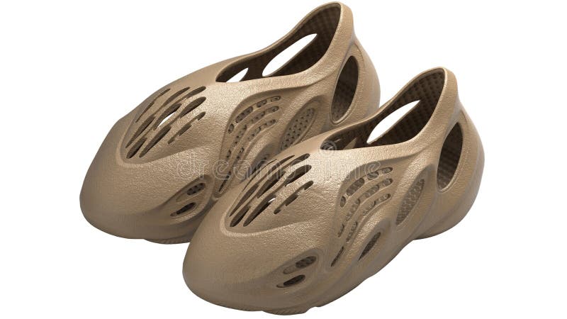 Sneakers Foam Runner stock illustration. Illustration of style - 369681303