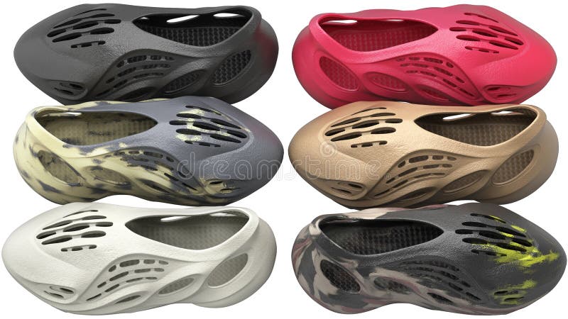 Sneakers Foam Runner stock illustration. Illustration of sports - 369681321