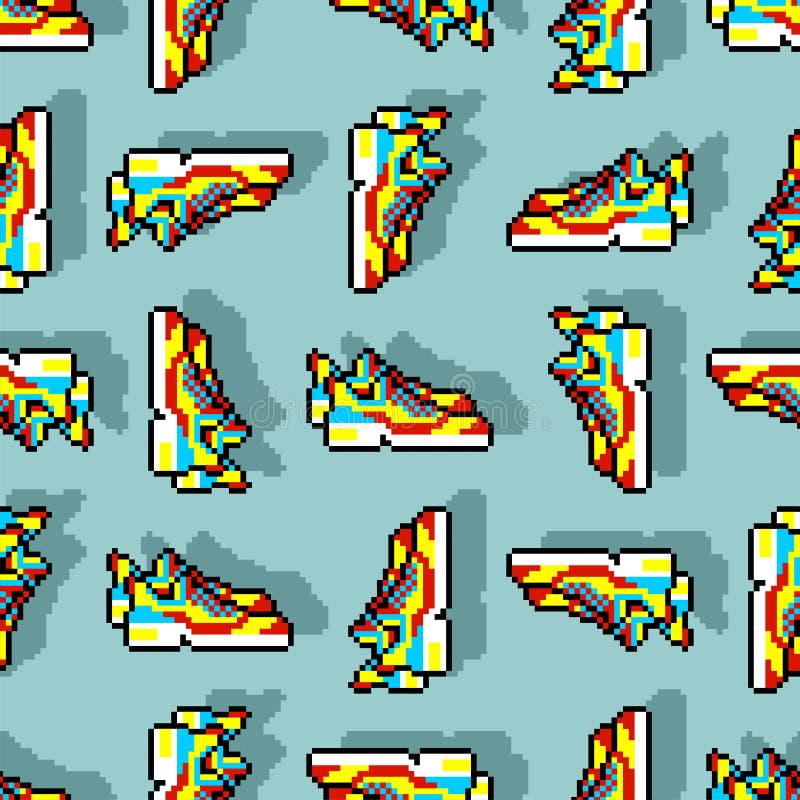 Pixel Art Shoes Stock Illustrations – 107 Pixel Art Shoes Stock ...