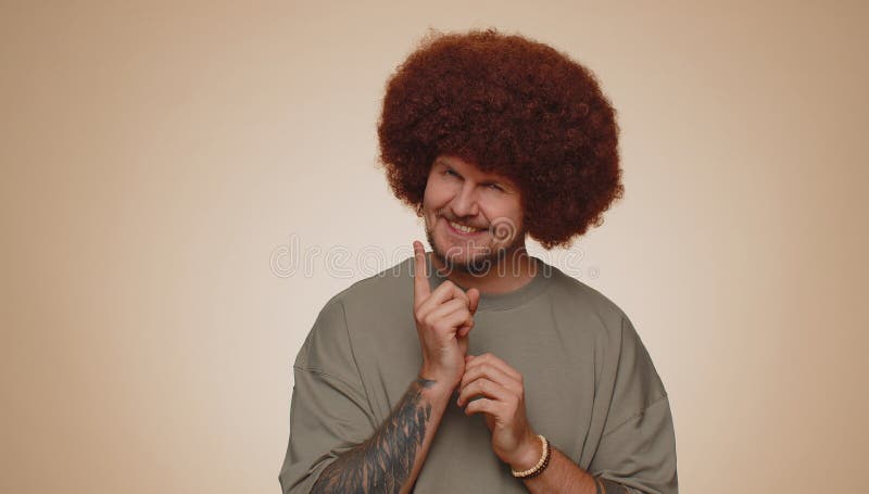 Sneaky Cunning Man with Tricky Face Scheming Evil Plan, Thinking Over ...