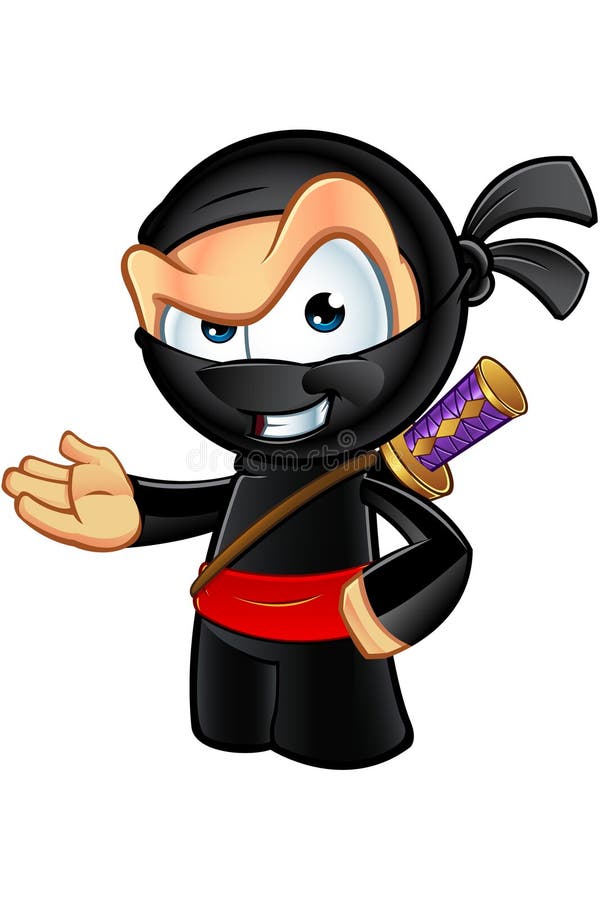 Funny Ninja Cartoon