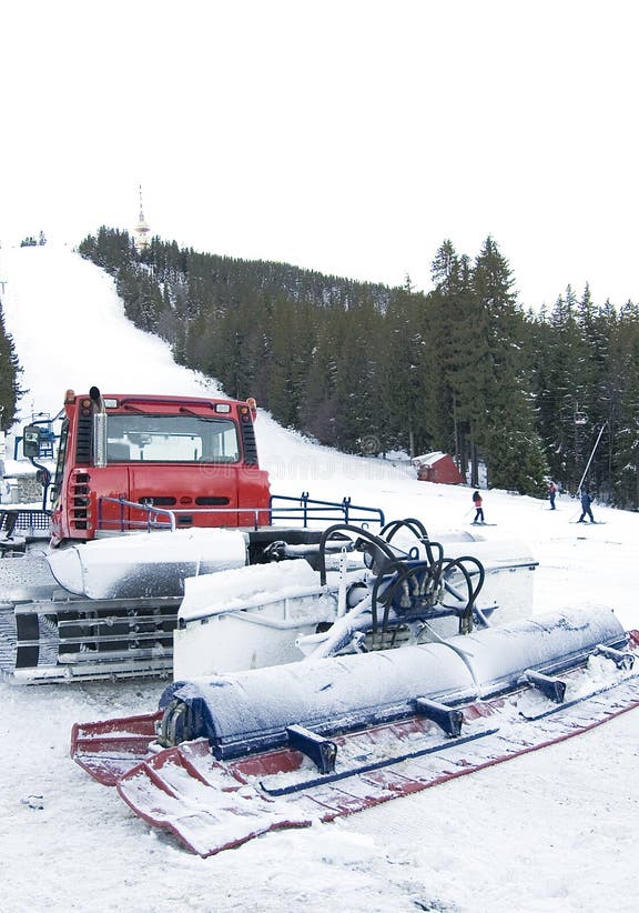 Sneeuwploeg stock foto. Image of schoonheid, landschap - 3906402