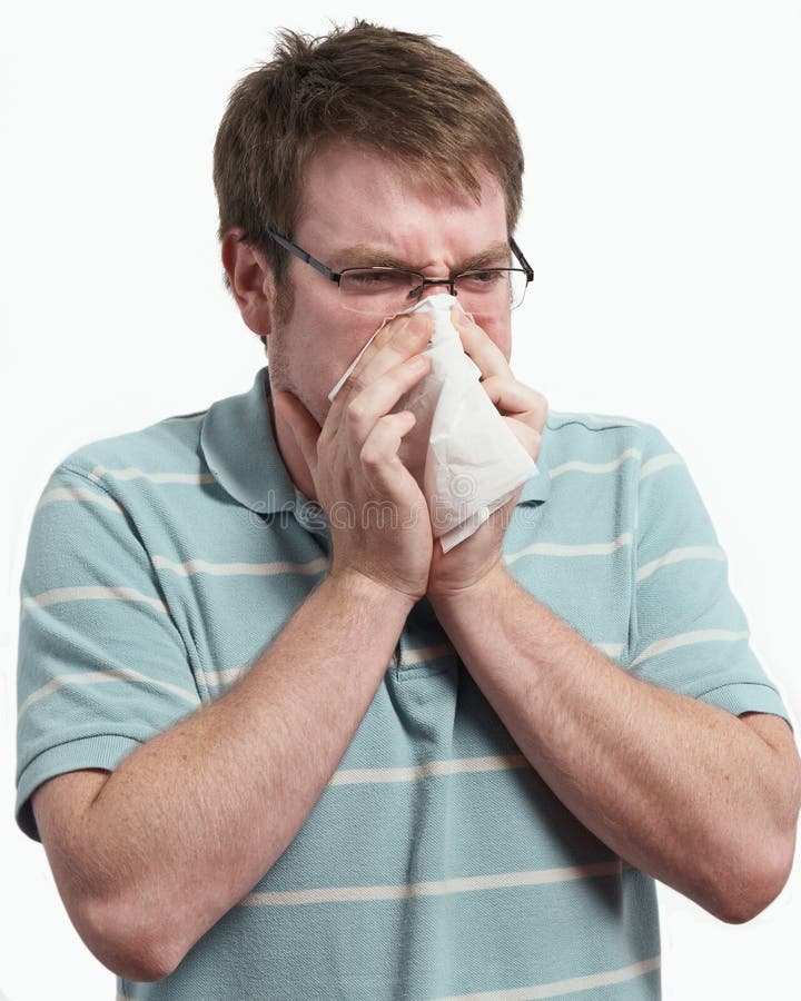 Sneeze stock image. Image of medical, cold, sickness - 10890035
