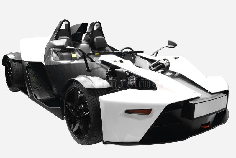 Snelle futuristische auto stock foto. Image of racen - 13493448