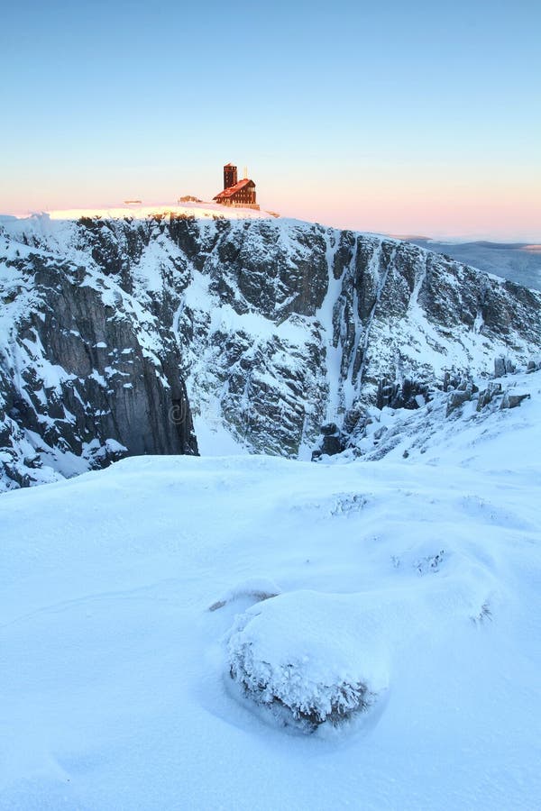 Snezne jamy in Krkonose stock image. Image of giantmountains - 38372937