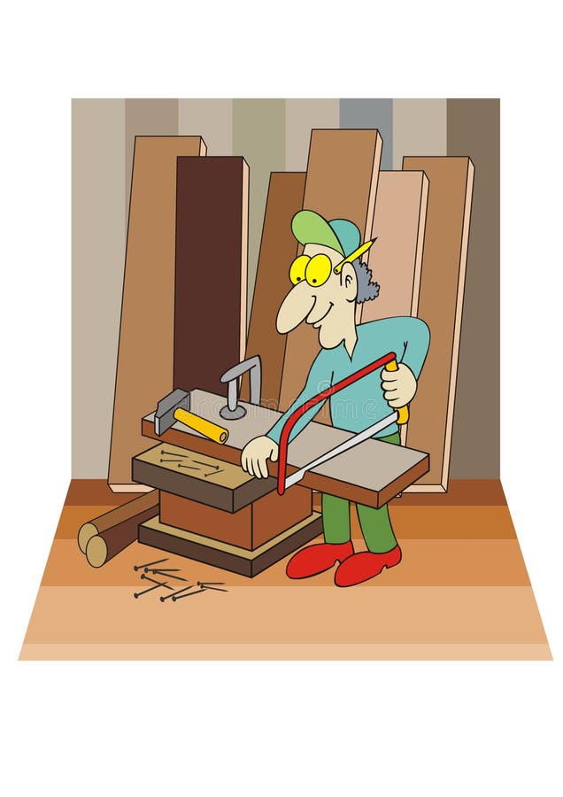 Snickare vektor illustrationer. Illustration av hjälpmedel - 13448192