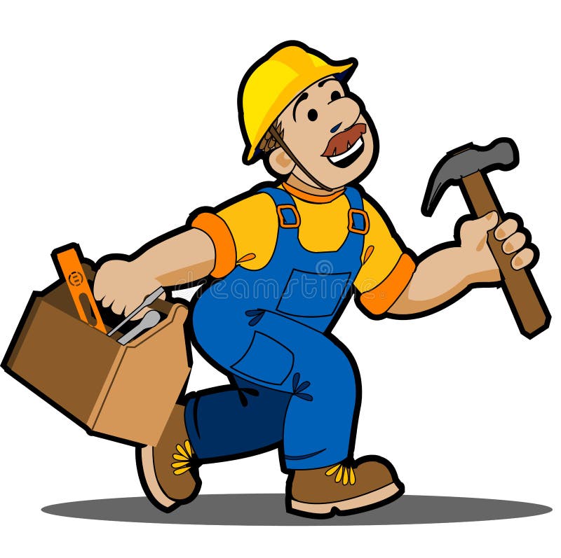 Snickare vektor illustrationer. Illustration av barn - 16841750