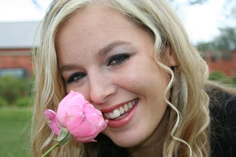 Sniff sniff stock image. Image of girlfriend, skin, happy - 355933