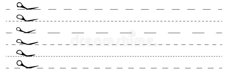 Snip Lines Stock Illustrations – 368 Snip Lines Stock Illustrations ...