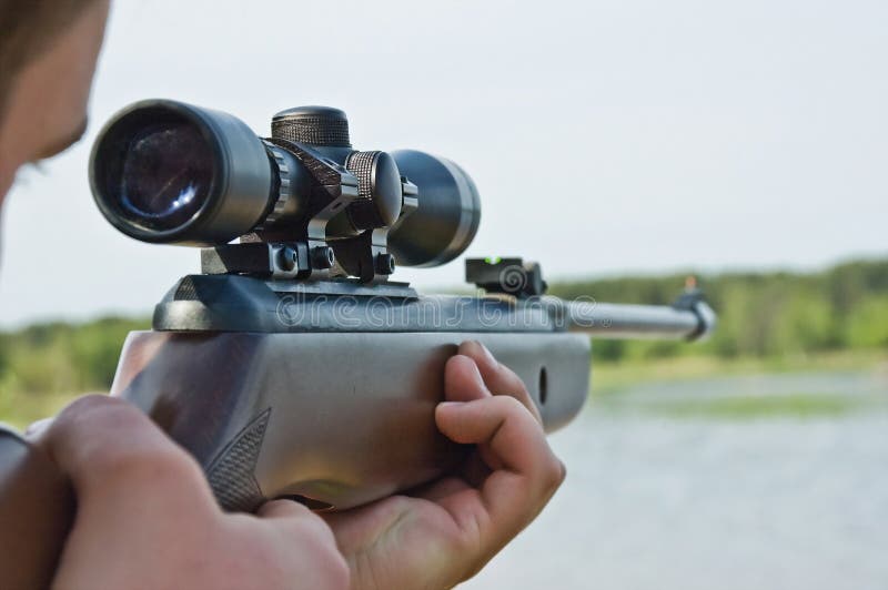 Sniper Rifle stock photo. Image of targeting, armed, kill - 4561558