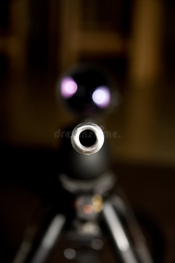 Sniper Barrel stock photo. Image of black, dangerous, nozzle - 7661390