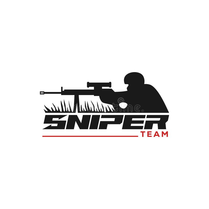 Sniper logo stock vector. Illustration of army, template - 310032317