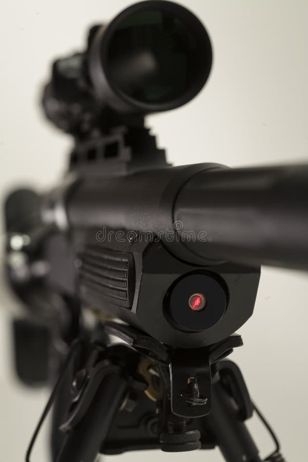Sniper Rifle stock photo. Image of single, terrorism - 84409528