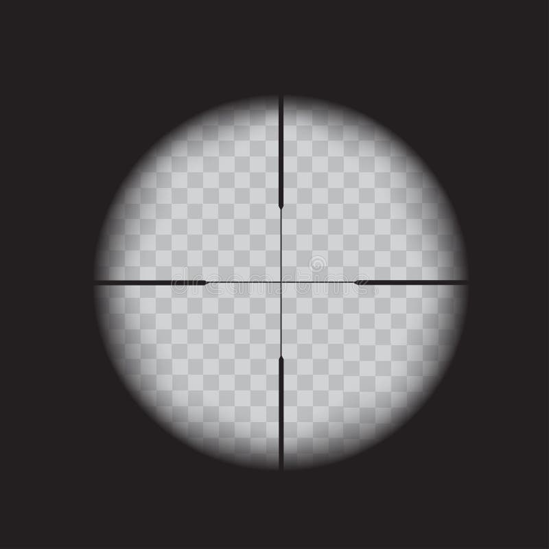 Sniper Scope Crosshairs View. Realistic Optical Sight. Vector Stock ... Sniper Scope Crosshairs View. Realistic Optical Sight. Vector Stock ...