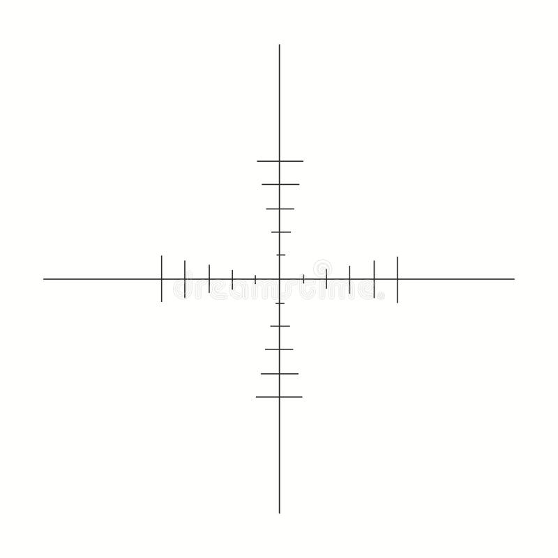 Sniper Scope Icon. Vector Illustration Stock Illustration ...