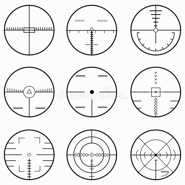 Sniper Symbols Stock Illustrations – 415 Sniper Symbols Stock ...