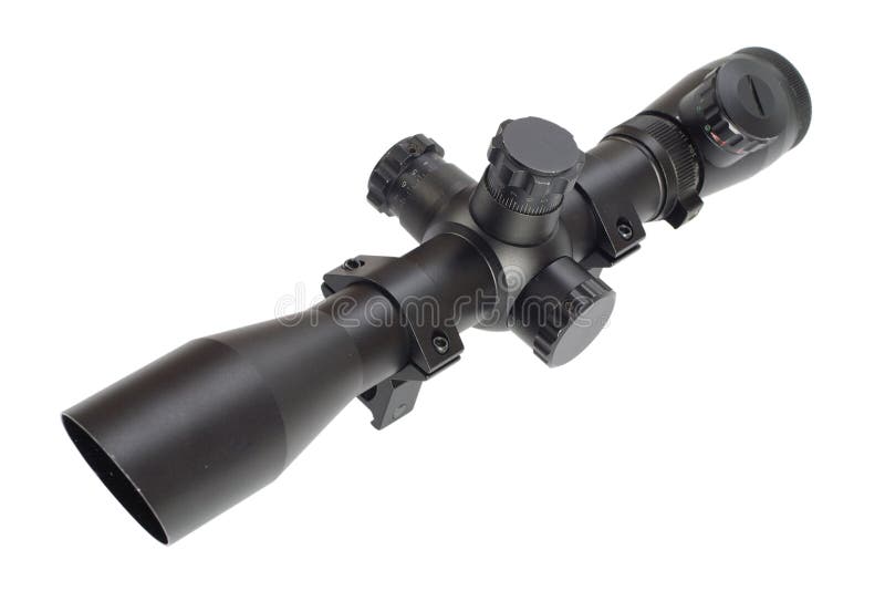 Sniper scope stock image. Image of magnification, glass - 101487647