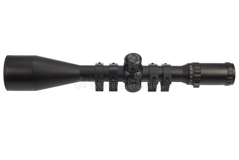 Sniper scope stock image. Image of modern, scope, military - 122452275