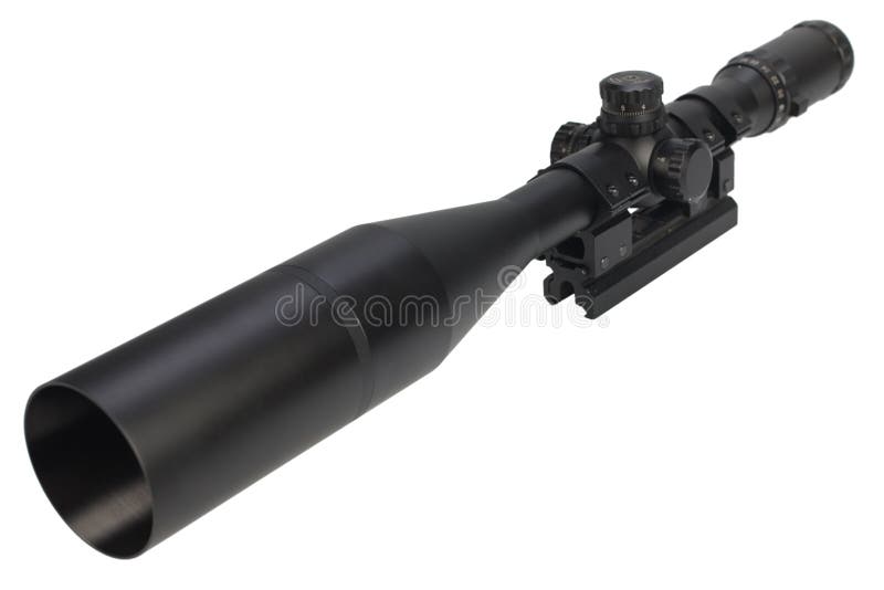 Sniper scope stock image. Image of metal, black, shells - 122452295 Sniper scope stock image. Image of metal, black, shells - 122452295