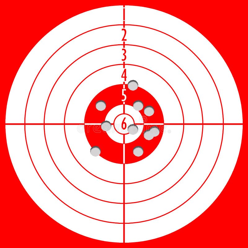 Sniper shooting target stock photo. Image of airsoft - 193276118