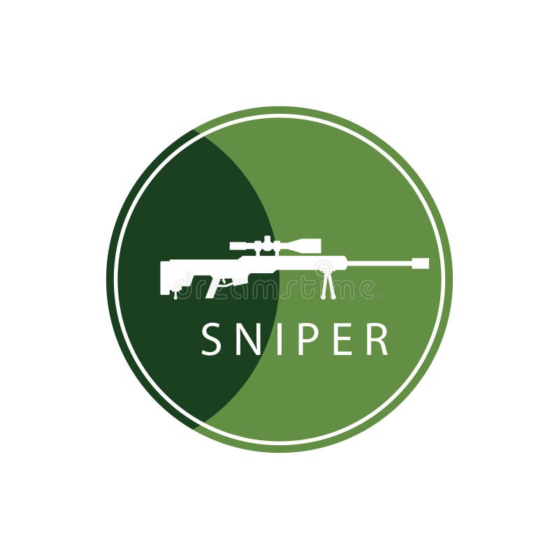 Sniper-Symbol-Vektor vektor abbildung. Illustration von auslegung ...