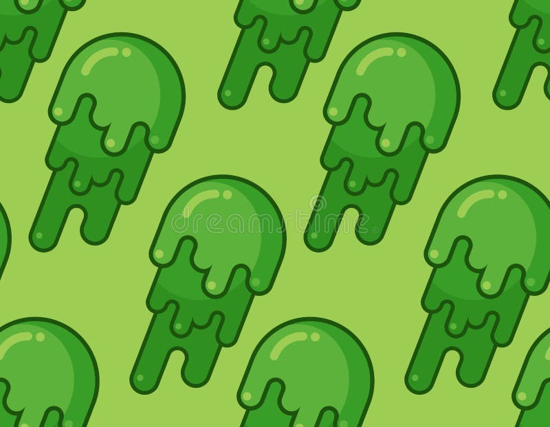 Green Slime Pattern Stock Illustrations – 946 Green Slime Pattern Stock ...