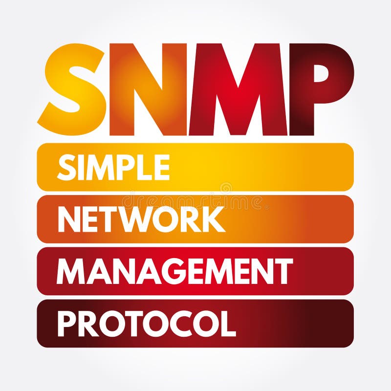 SNMP - Simple Network Management Protocol Acronym, Technology Concept ... SNMP - Simple Network Management Protocol Acronym, Technology Concept ...