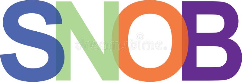 Snob Stock Illustrations – 654 Snob Stock Illustrations, Vectors ...