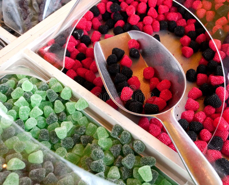 Snoepwinkel stock foto. Image of schop, metaal, suikergoed - 9953390