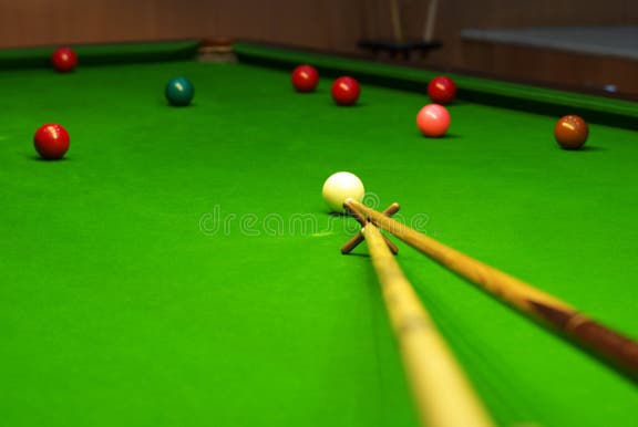 Snooker stock image. Image of table, poll, start, sports - 13623287