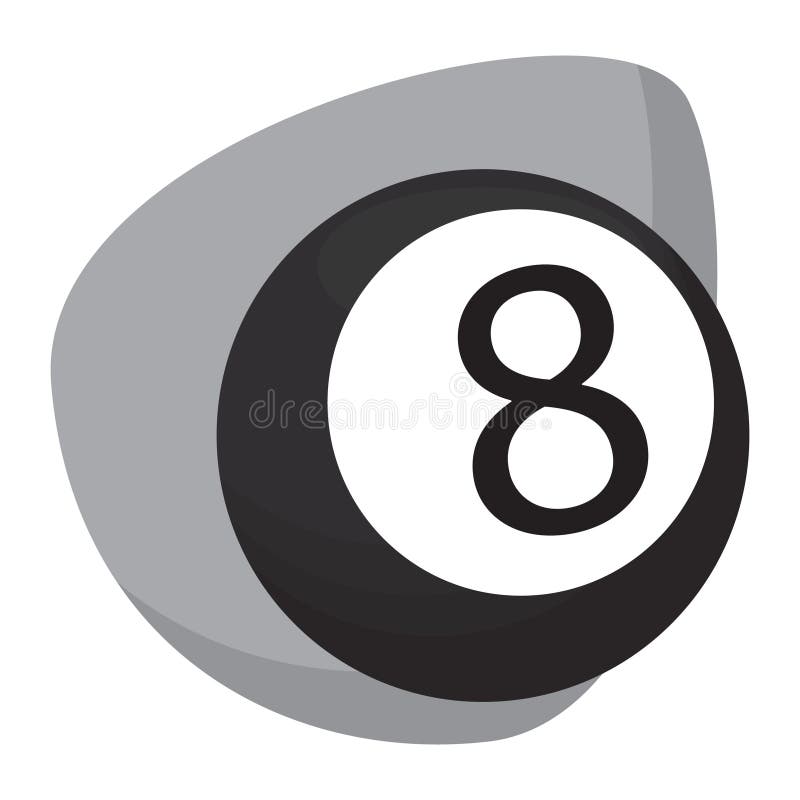 Snooker Ball. Vector Illustration Decorative Design Stock Vector ...