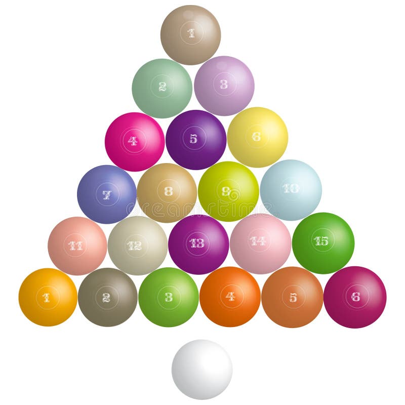 The snooker balls stock illustration. Illustration of green - 2275691