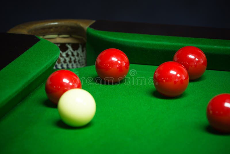 Snooker balls set stock photo. Image of competition, game - 48652474