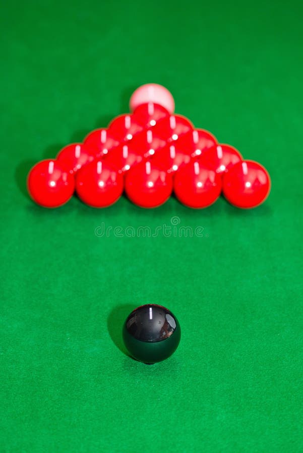 Snooker balls stock photo. Image of starting, game, black - 216913790
