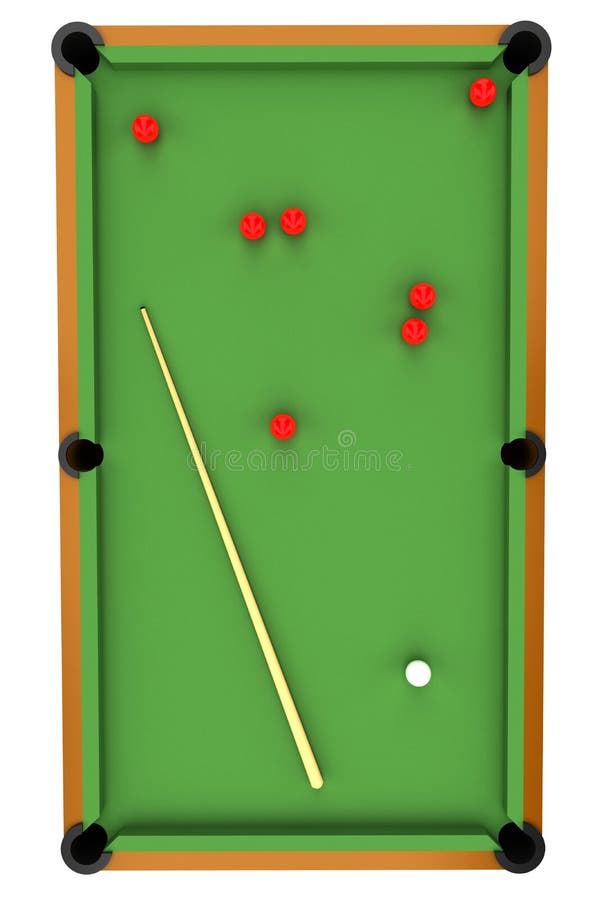 Snooker/billiard stock illustration. Illustration of white - 9315963