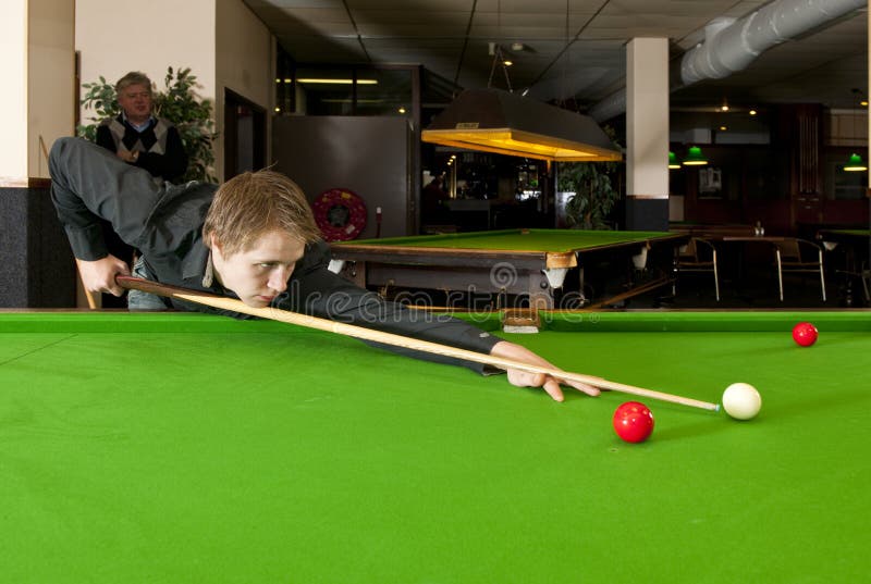 Snooker game stock image. Image of slate, straight, waiting - 17031373