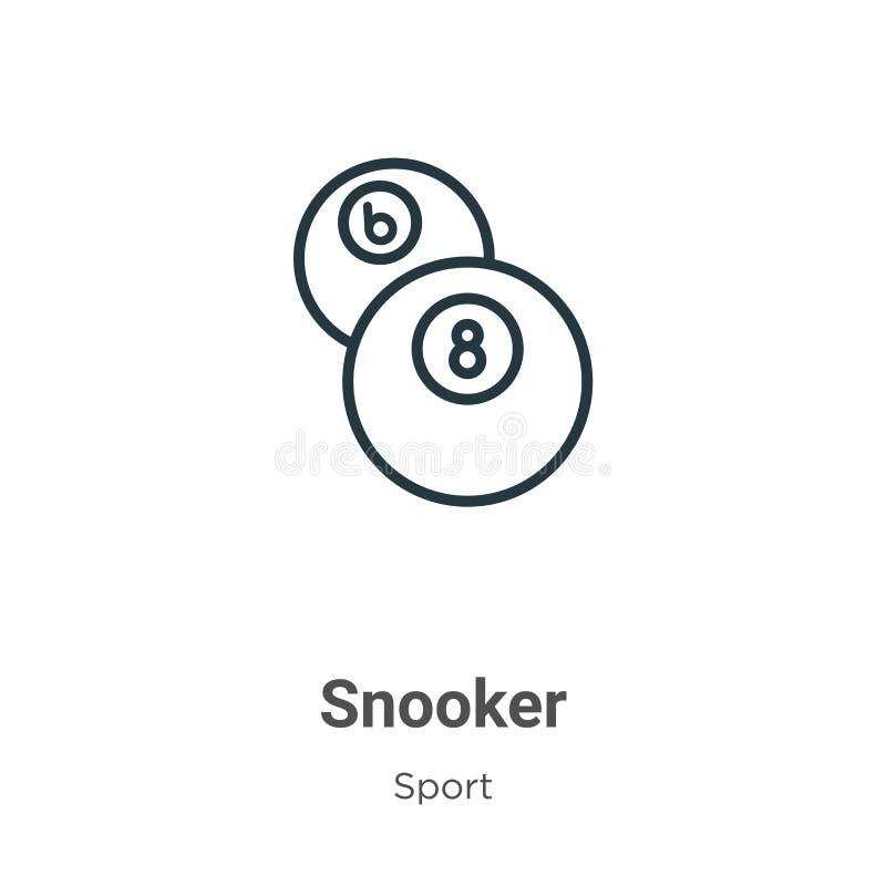 Snooker Outline Stock Illustrations – 2,874 Snooker Outline Stock ...