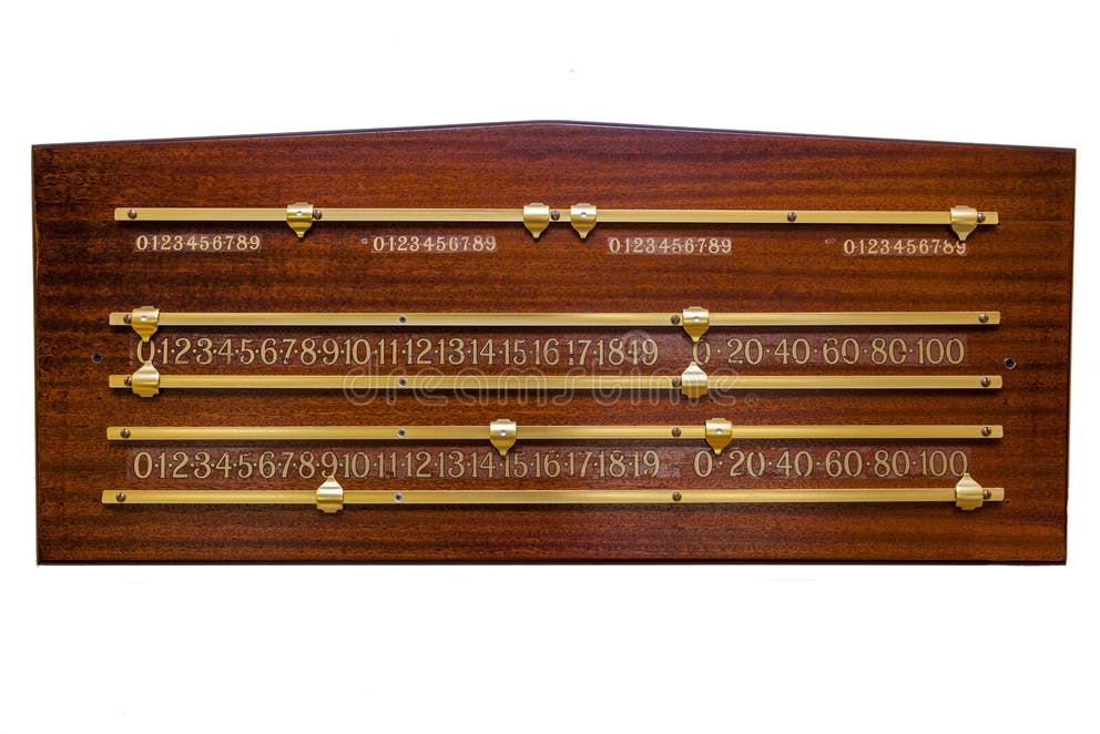 Snooker Score Board stock photo. Image of pocket, score - 41361984