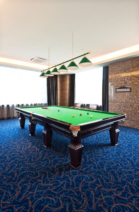 Snooker table stock image. Image of wide, table, snooker - 13796141