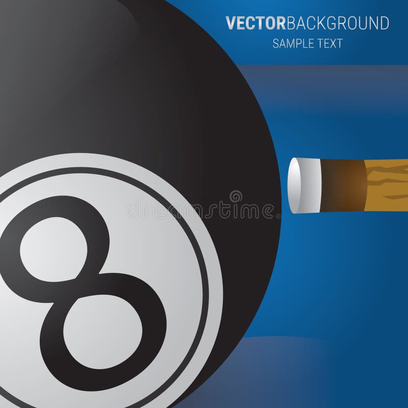 Snooker Wallpaper. Vector Illustration Decorative Design Stock Vector ...
