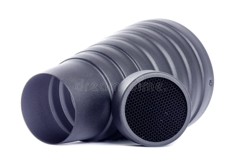 Snoot and Grid Isolated on White #4 Stock Photo - Image of cone, shadow ...