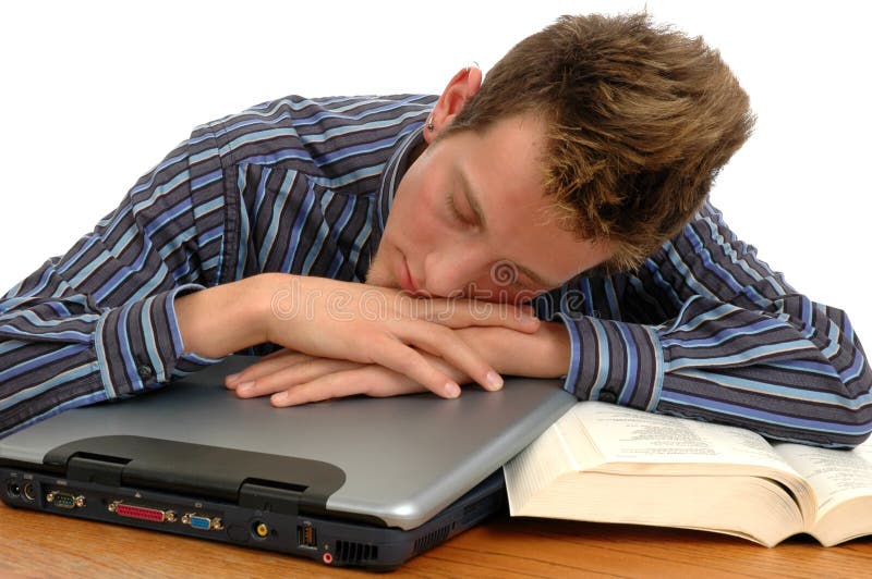 Snooze stock image. Image of tired, laptop, exhausted - 2110271